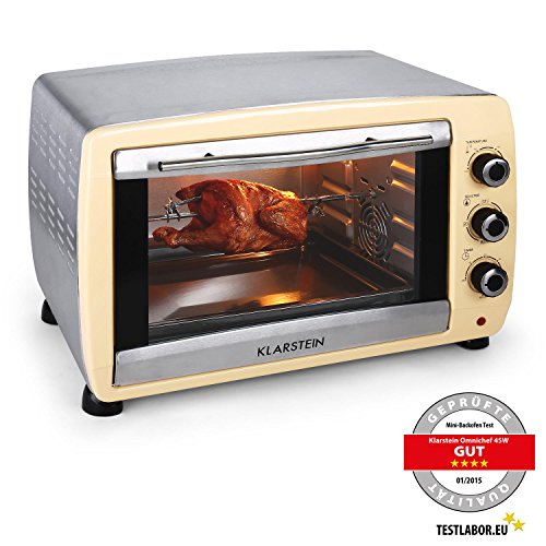 ᐅ Klarstein Omnichef 45 - Klarstein Mini Backofen ⇒ Unser Testsieger